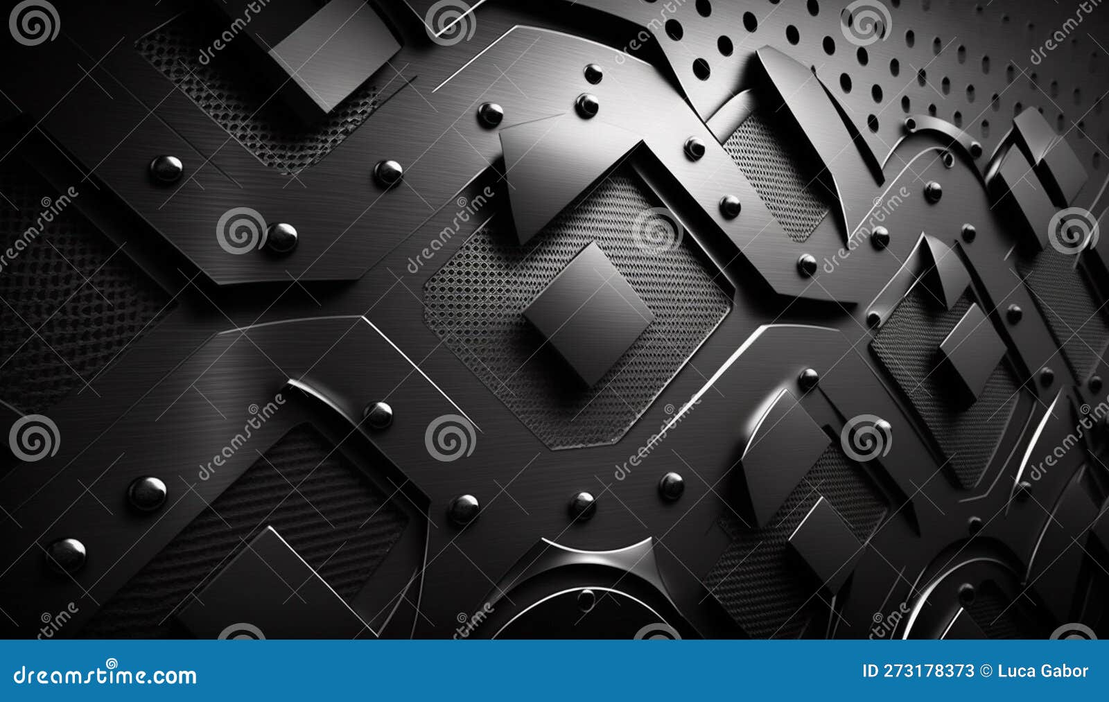 Modern Gray Metal Pattern Best Wall Background Stock Illustration ...