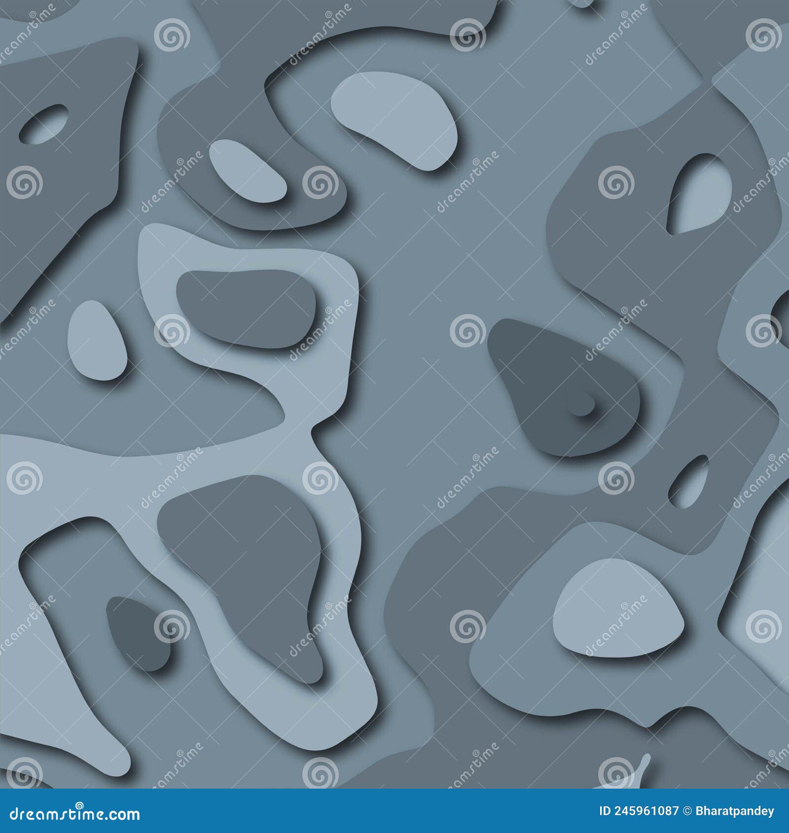 Modern Gray Papercut Texture Background Stock Illustration ...