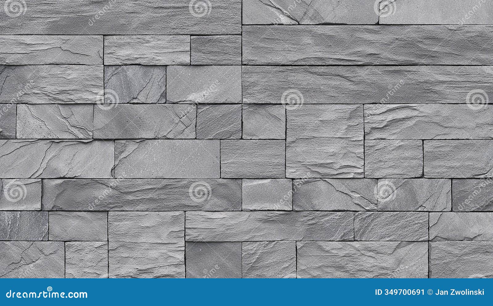 Modern Gray Stone Cladding Wall Tiles Creating Seamless Texture Stock ...