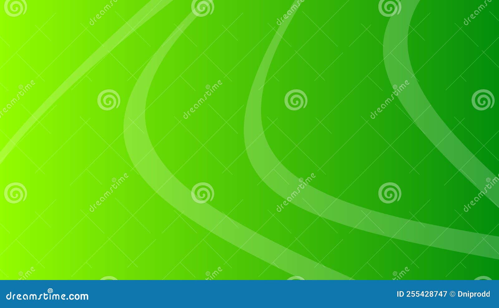 Modern Colorful Gradient Background with Wave Lines Stock Vector ...