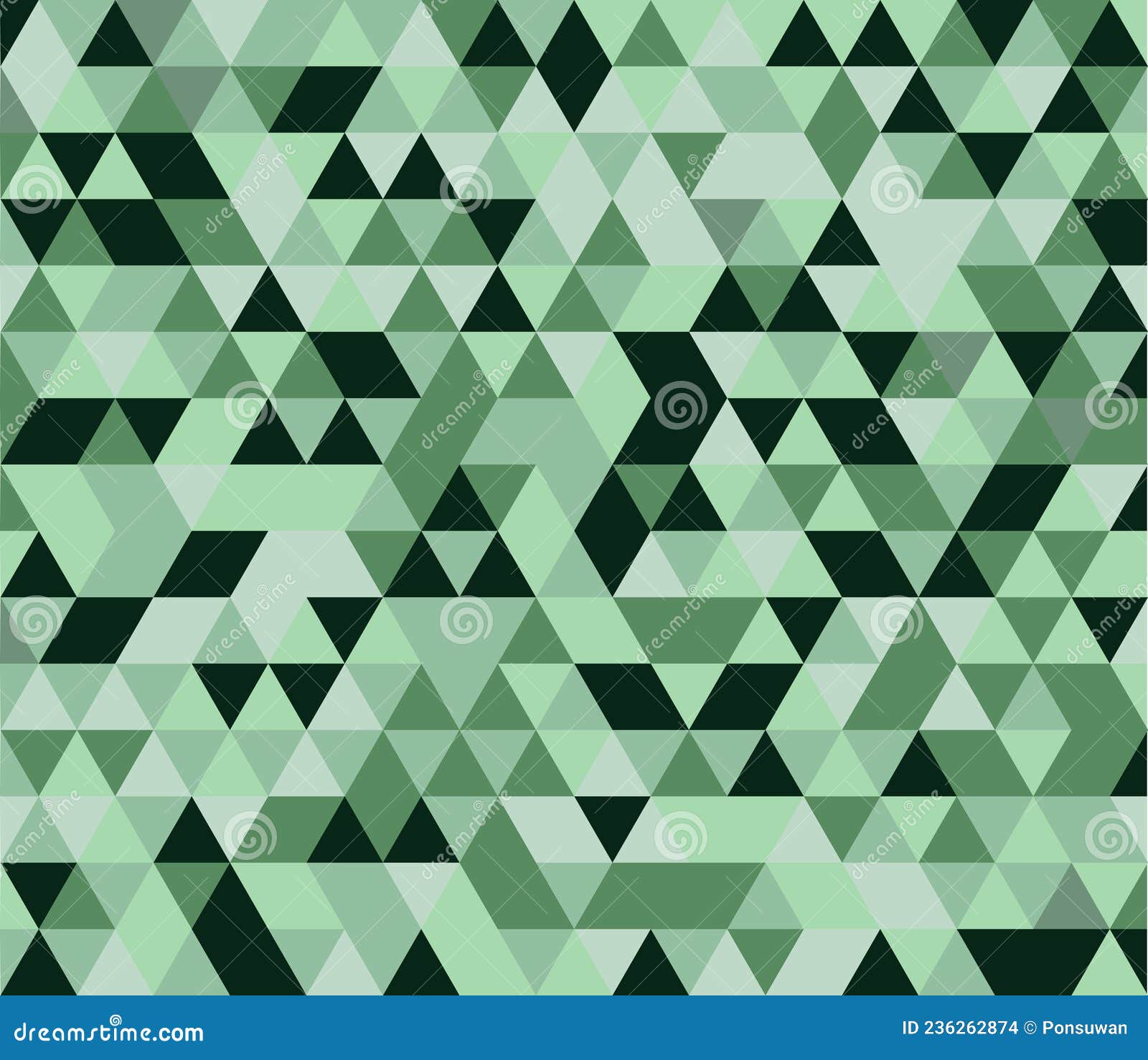 Modern Green Triangle Geometric Background Vector Stock Vector ...
