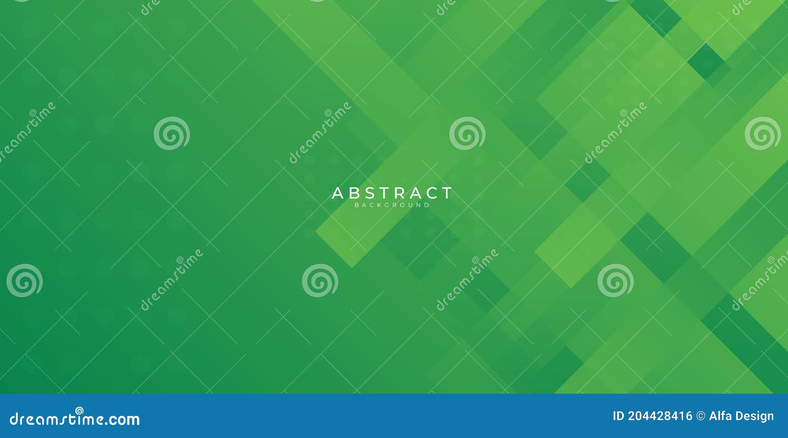 Modern Green Web Header Abstract Background. Vector Illustration Tech ...