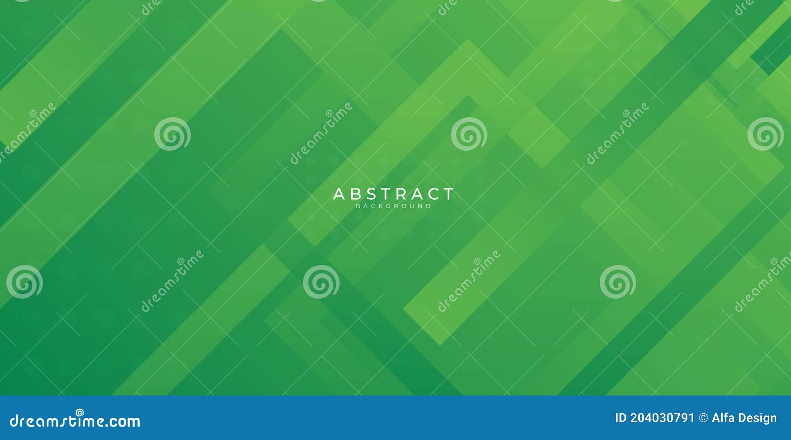 Modern Green Web Header Abstract Background. Vector Illustration Tech ...