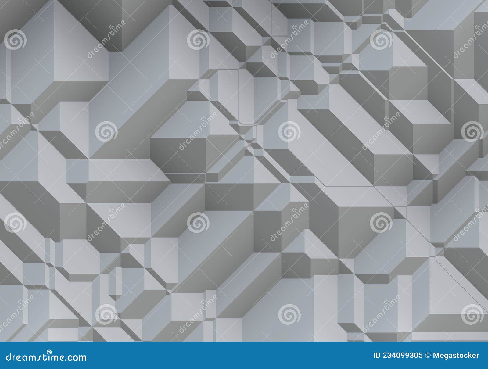 Abstract Technology Background - Grey Backdrop Stock Illustration ...