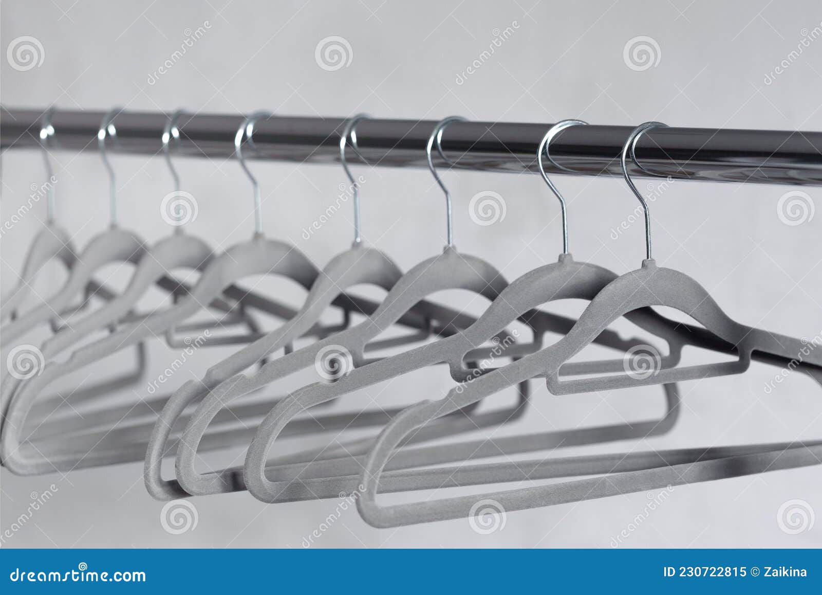 Empty Hangers Or Rack Stock Photo | CartoonDealer.com #47879736