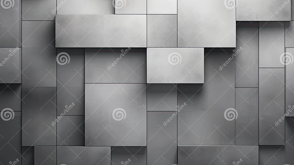 Modern Grey Geometric Pattern Stock Illustration - Illustration of ...