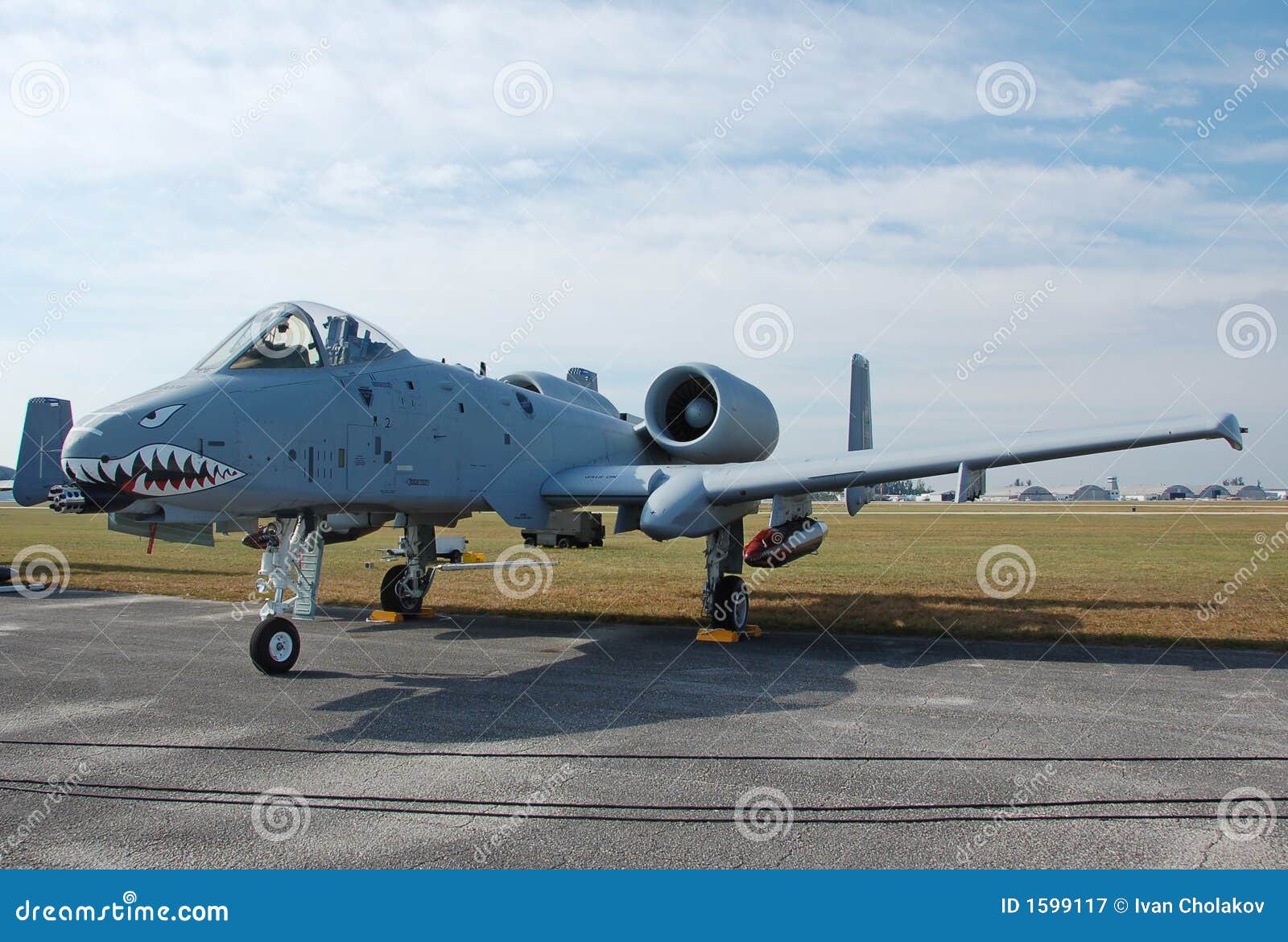 Modern Ground Attack Jet Fighter Stock Image - Image of combat, ground ...