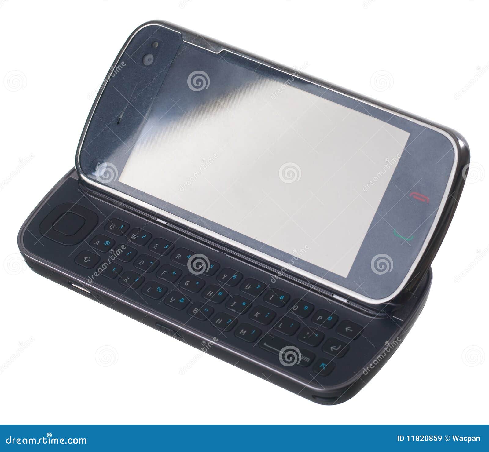 Modern gsm telephone stock image. Image of handheld, left - 11820859