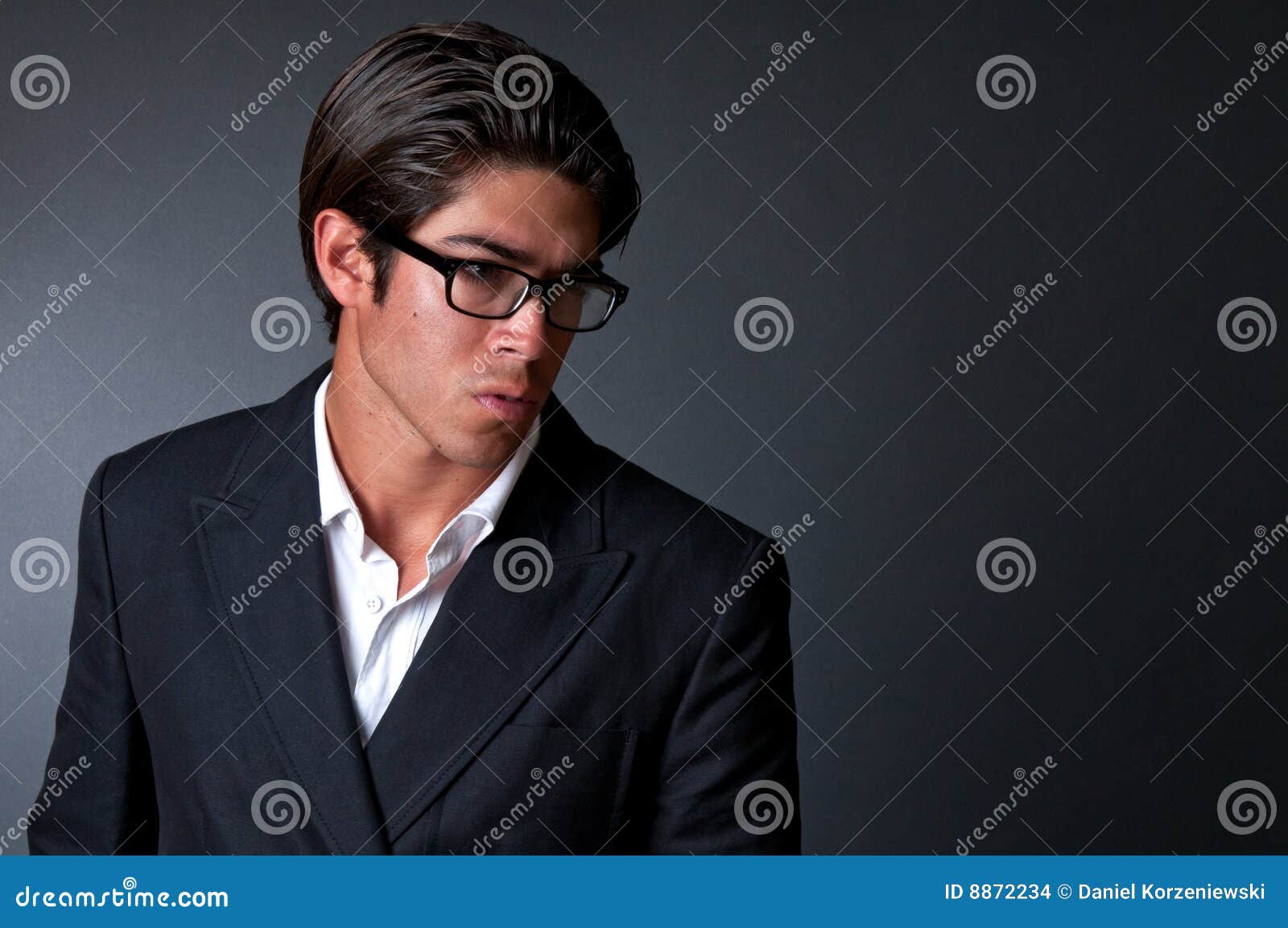 Modern Guy stock photo. Image of natural, head, alone - 8872234