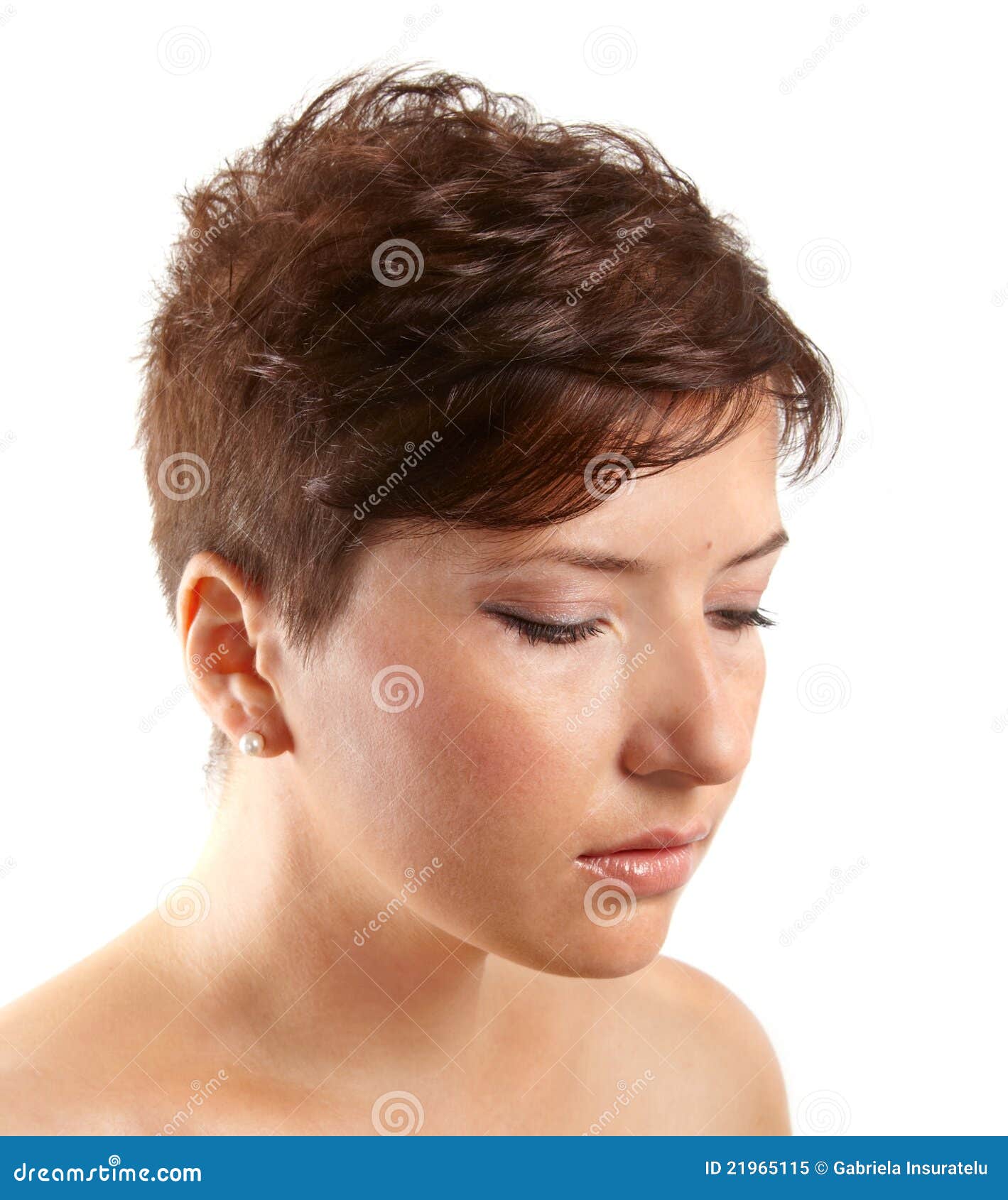 Modern haircut stock image. Image of haircut, close, beauty - 21965115