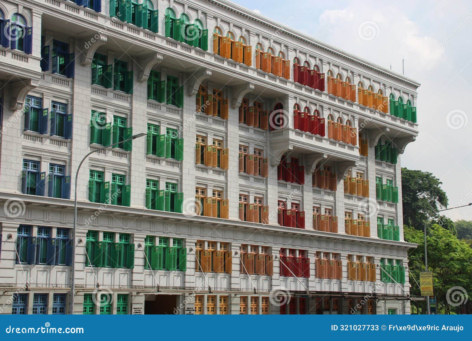 Modern Hall (MICA Building) - Singapore Stock Image - Image of facade ...