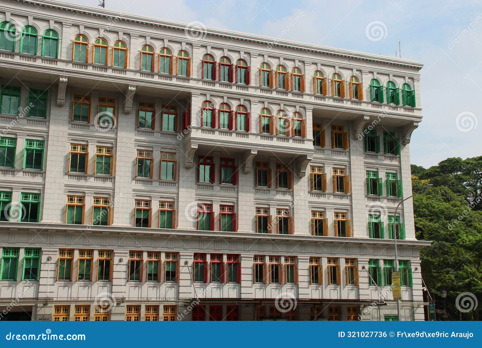 Modern Hall (MICA Building) - Singapore Stock Photo - Image of window ...