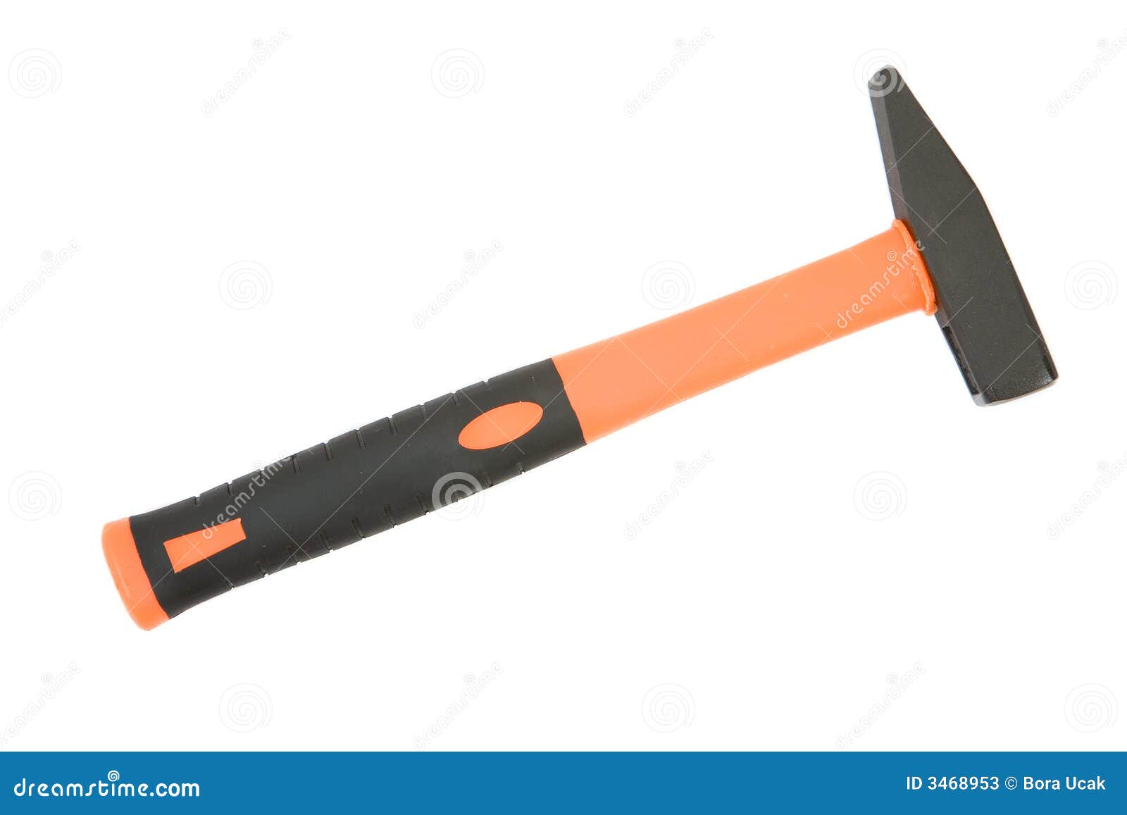 Modern hammer stock image. Image of improvement, isolated - 3468953