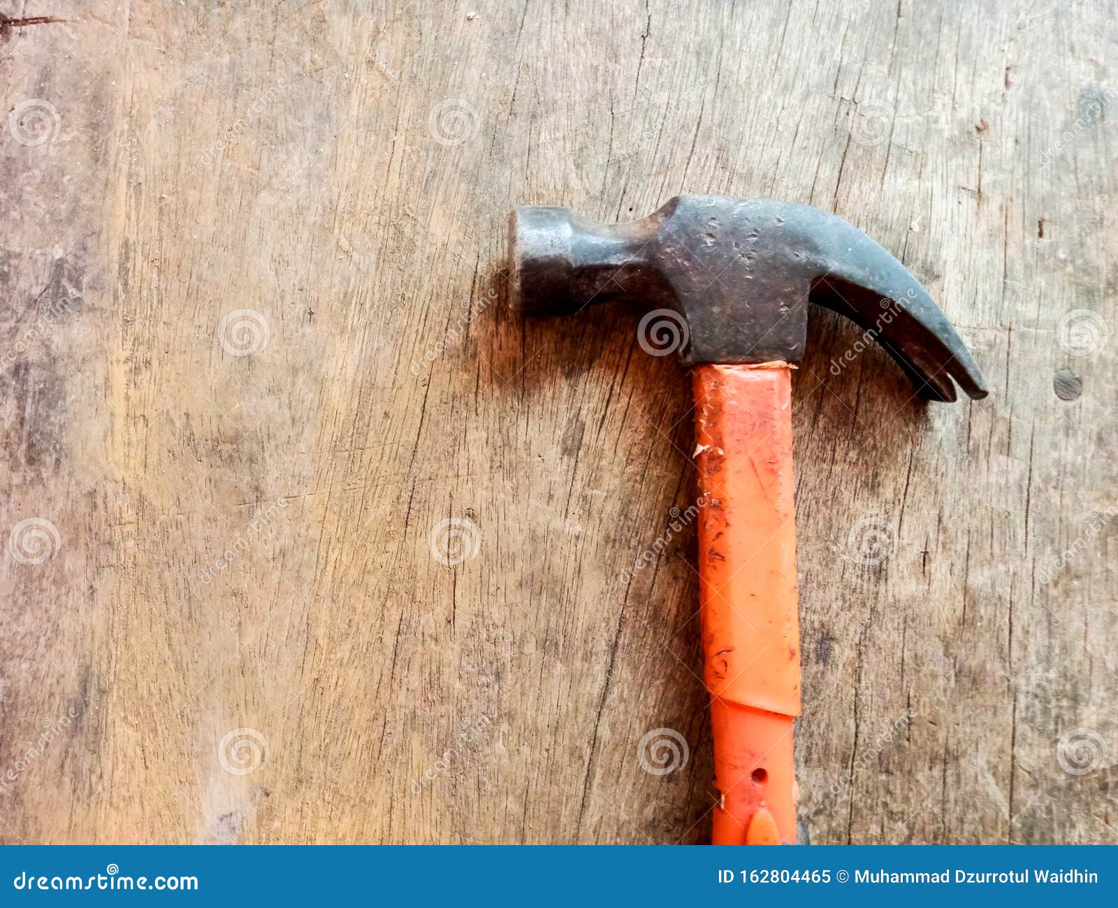 Modern Hammer for Builders Tolls Stock Image - Image of builder ...