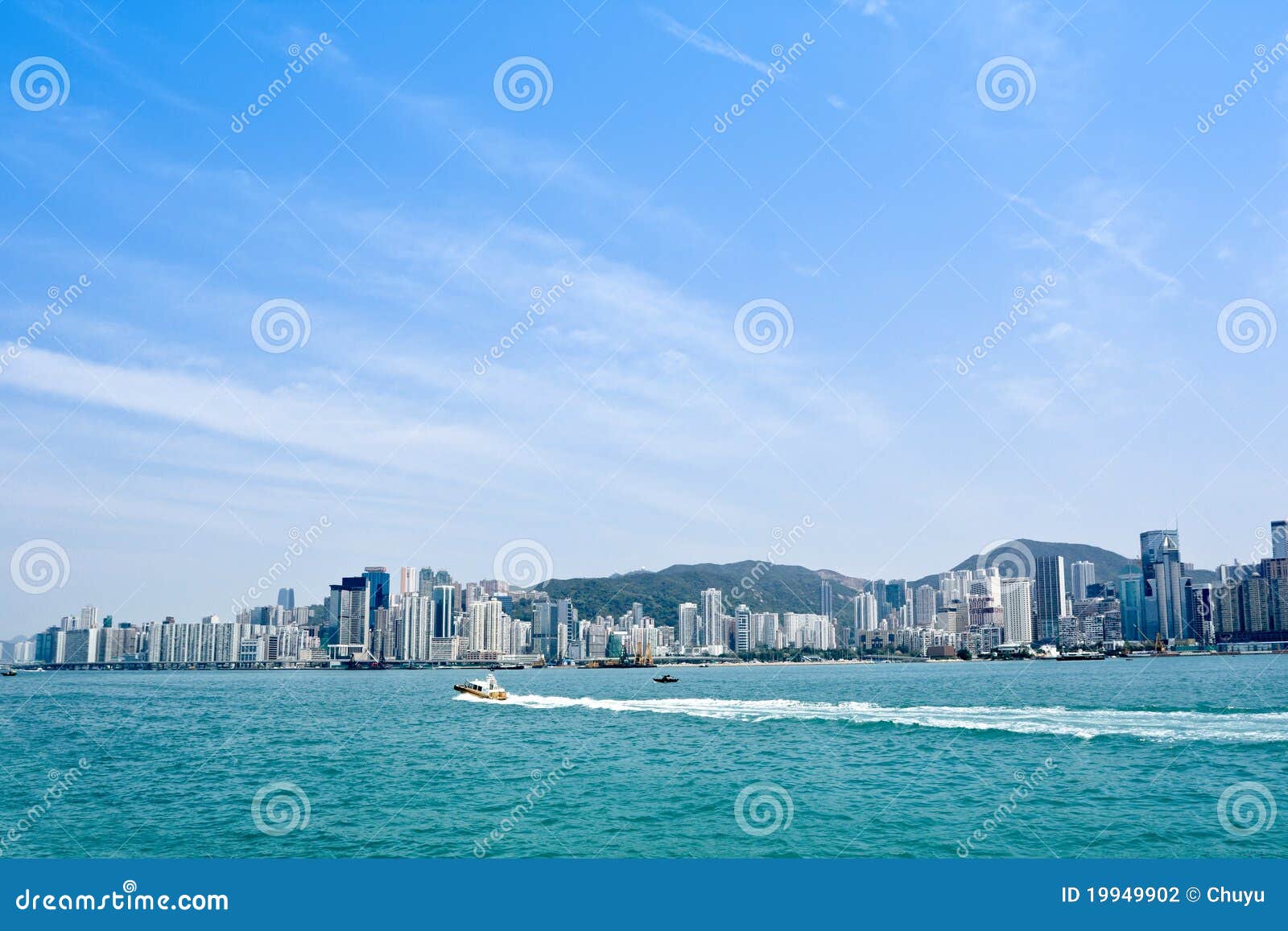 Modern harbour city stock photo. Image of city, famous - 19949902
