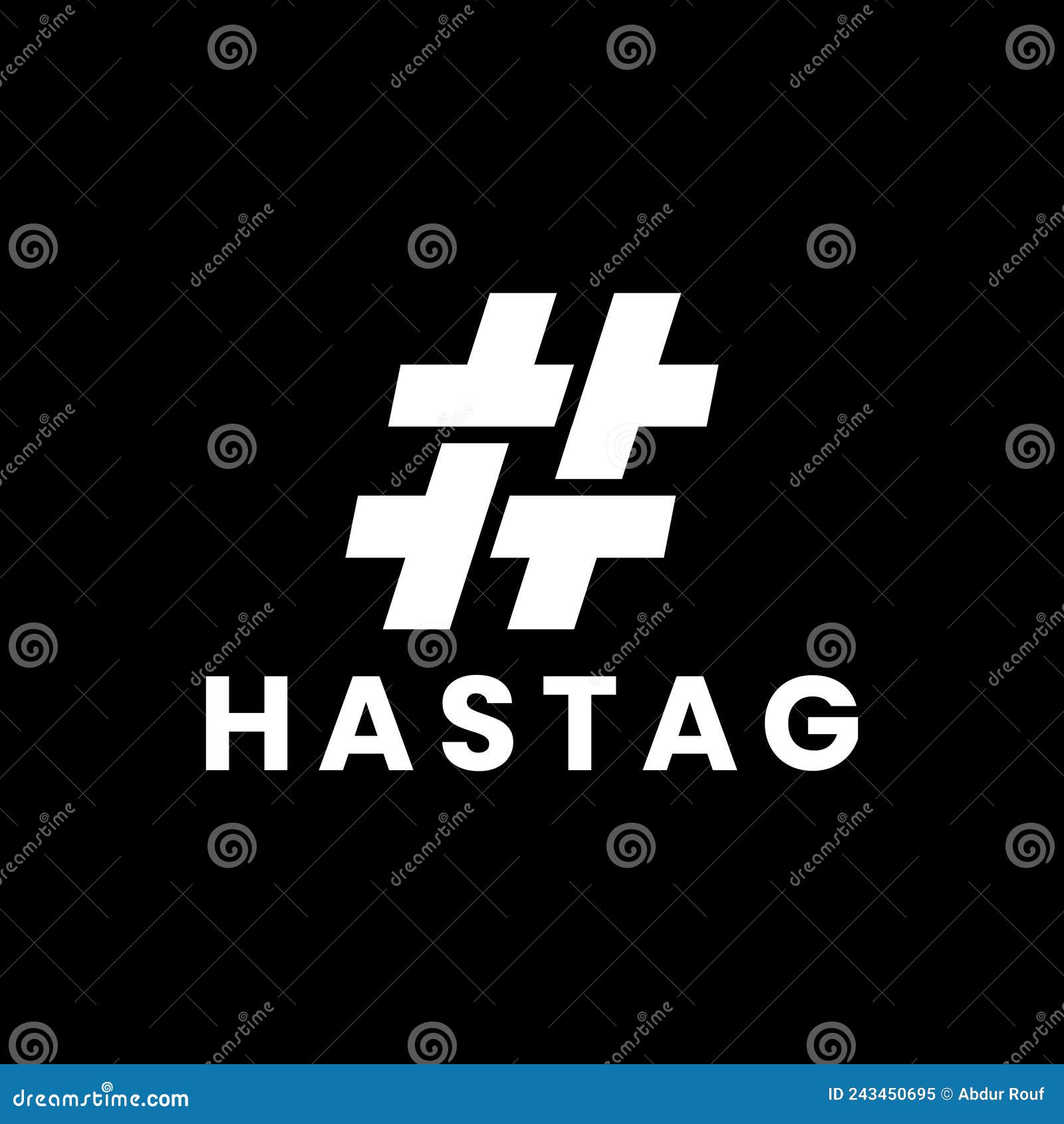 Modern hastag logo design stock vector. Illustration of background ...