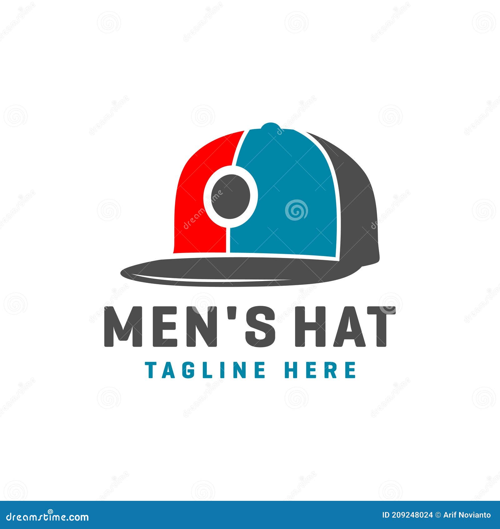 Modern Hat or Fashion Shop Logo Stock Vector - Illustration of retro ...