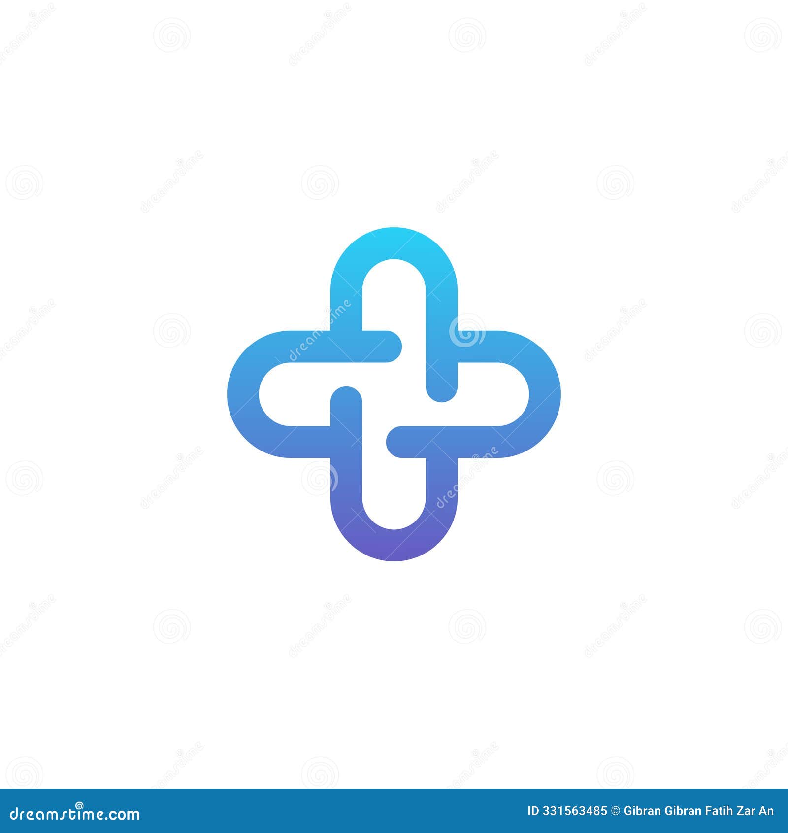 Modern Health Medical Logo Design. Premium Vector Stock Illustration ...