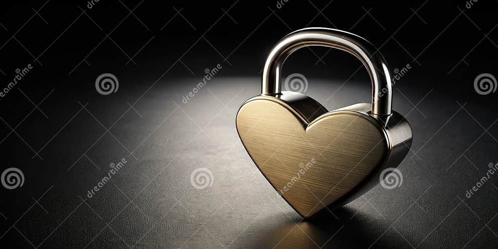 Modern Heart Lock Design a Captivating Graphic Element for Website and ...