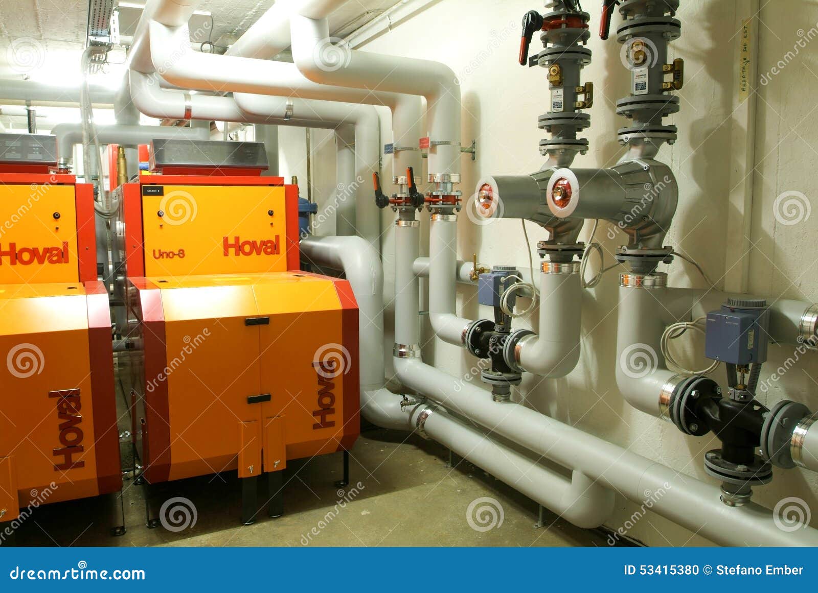 Modern heating system editorial image. Image of heating - 53415380