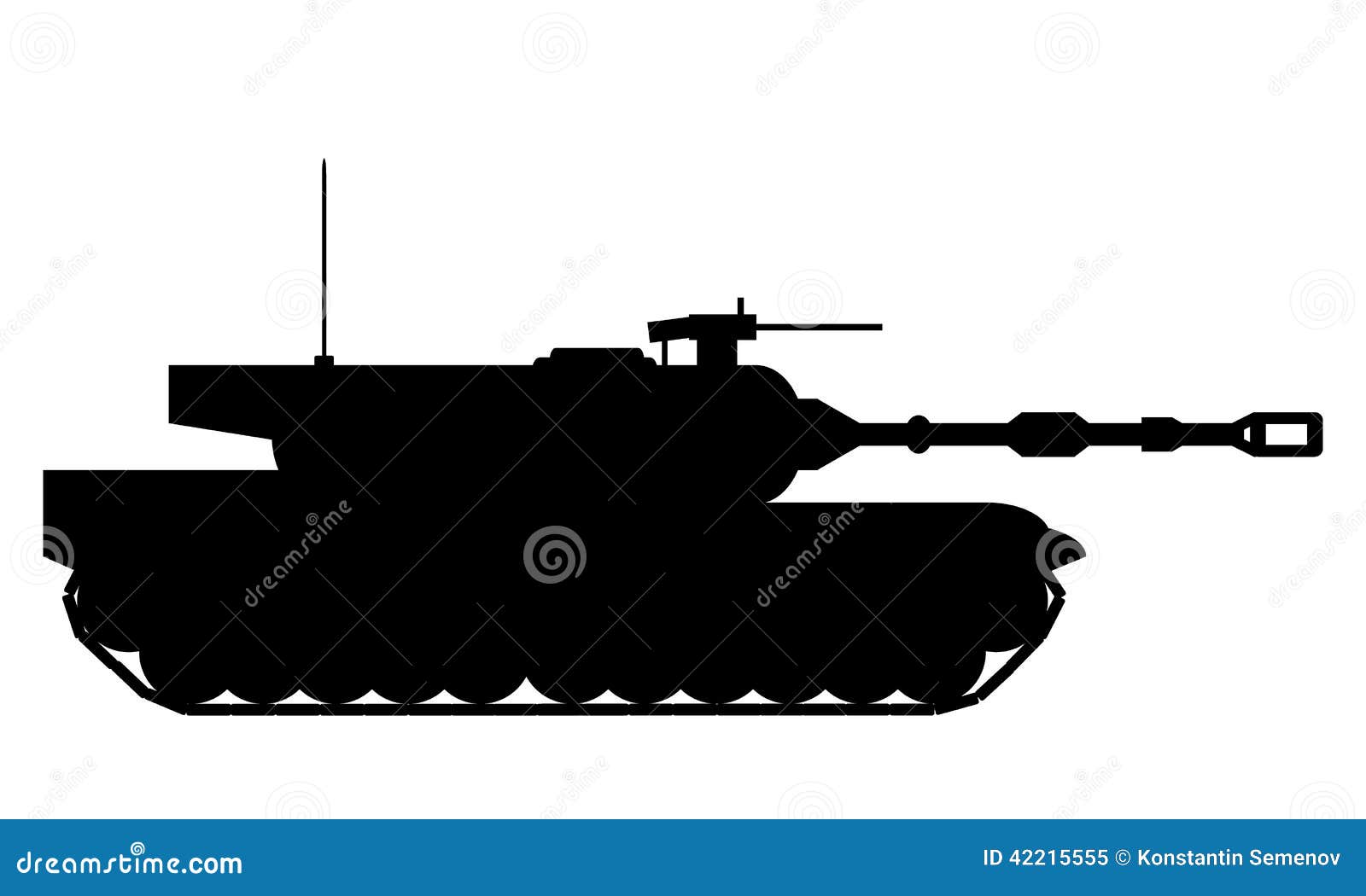 Heavy Tank With Fictional Design On Iceland Flag Background - Modern ...