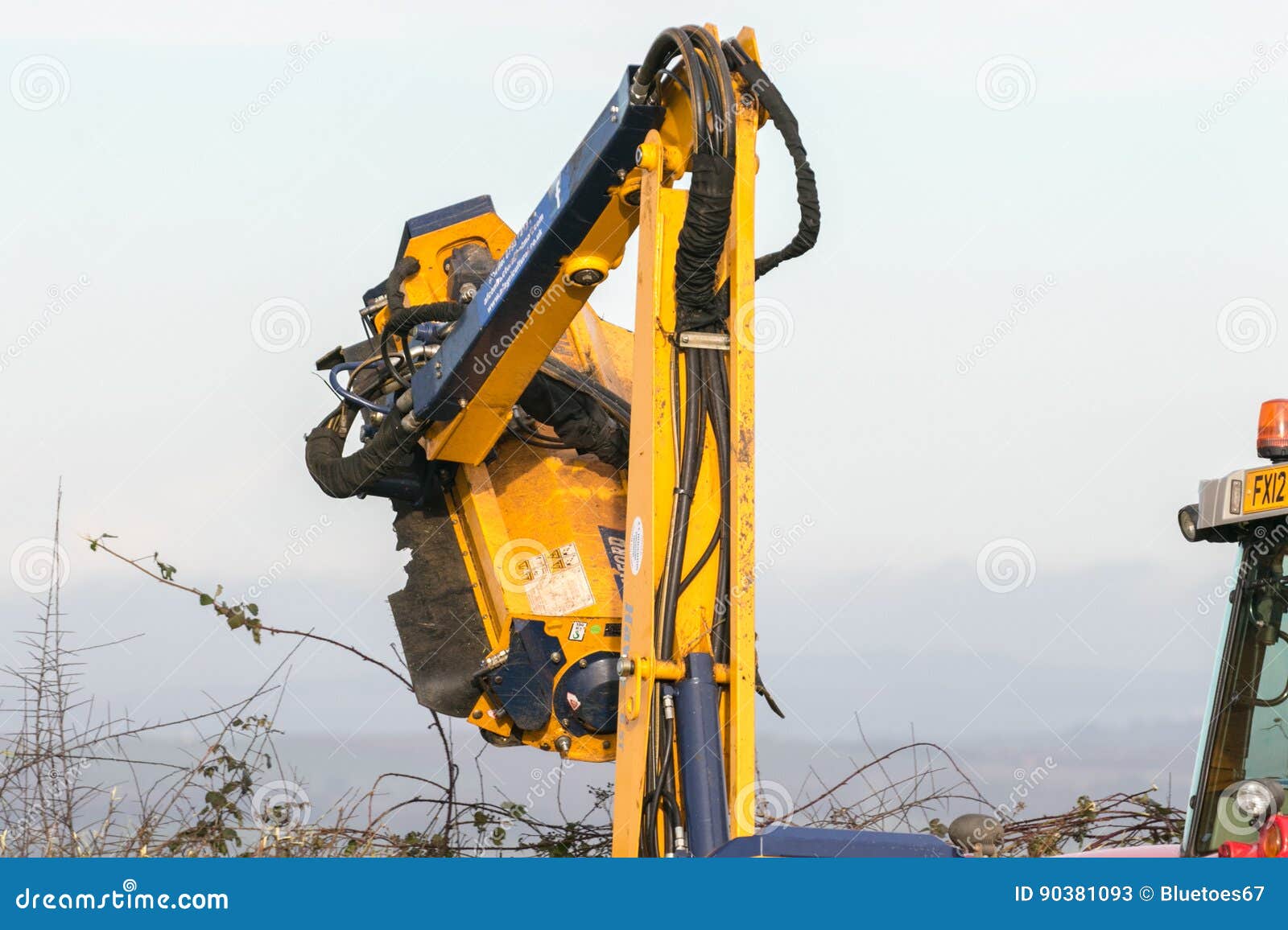 Modern Hedge Cutter Editorial Photo | CartoonDealer.com #90381263