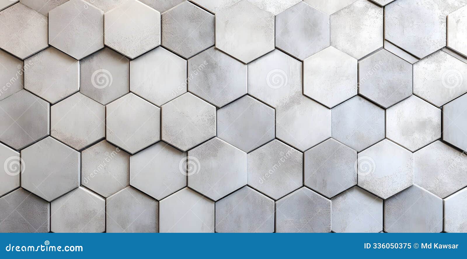 Modern Hexagon Ceramic Tile Wall Cladding Stock Illustration ...