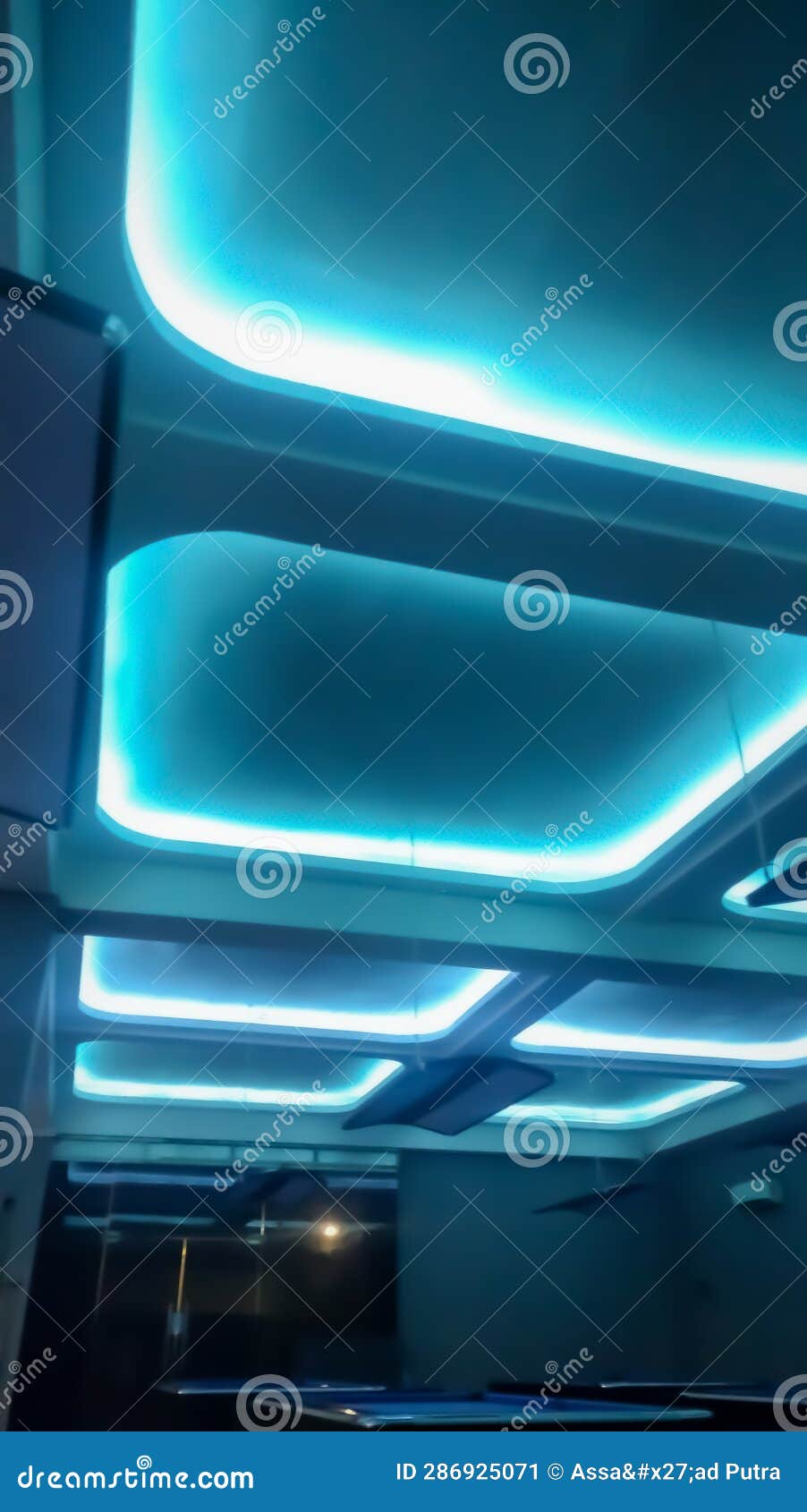 Modern hexagonal ceiling stock image. Image of hexagonal - 286925071