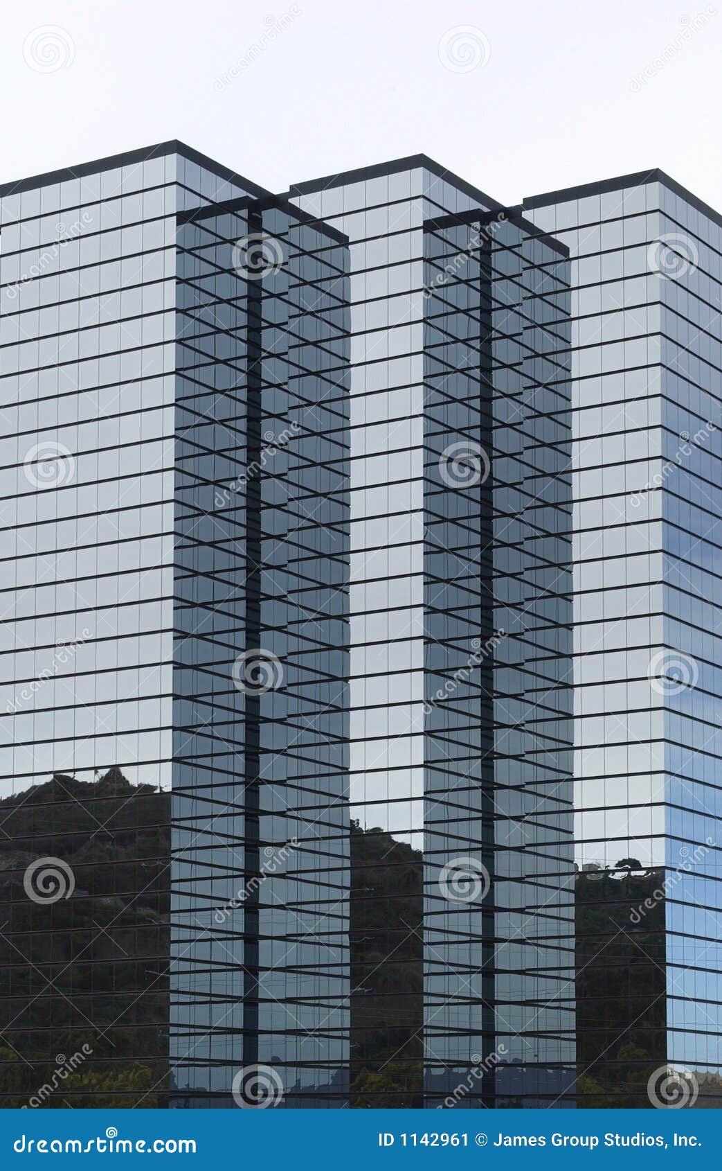 Modern Hi-rise Corporate Office Building Stock Image - Image of ...