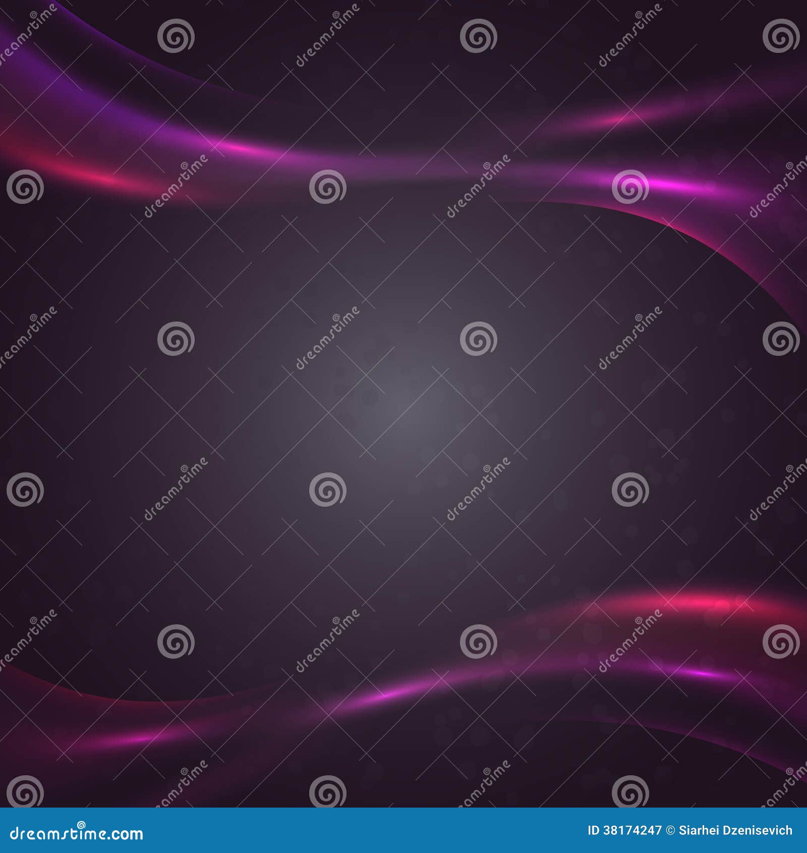 Modern Hi-tech Background with Bright Liquid Swoos Stock Vector ...