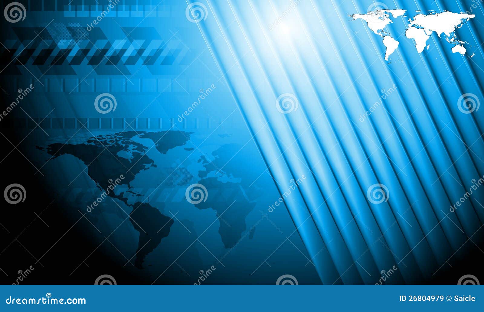 Modern hi-tech design stock vector. Illustration of layout - 26804979