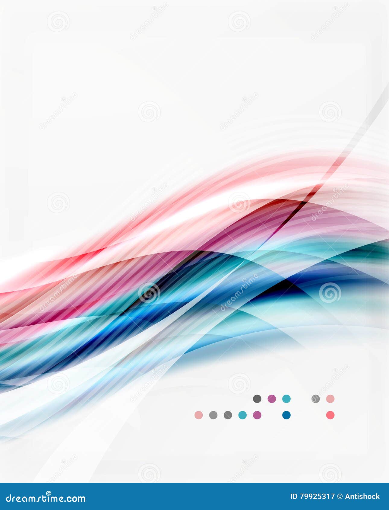 Modern Hi-tech Glossy Glass Wave Stock Vector - Illustration of minimal ...