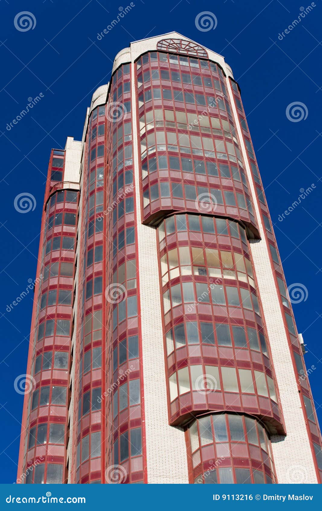 Modern high building stock photo. Image of building, perspective - 9113216