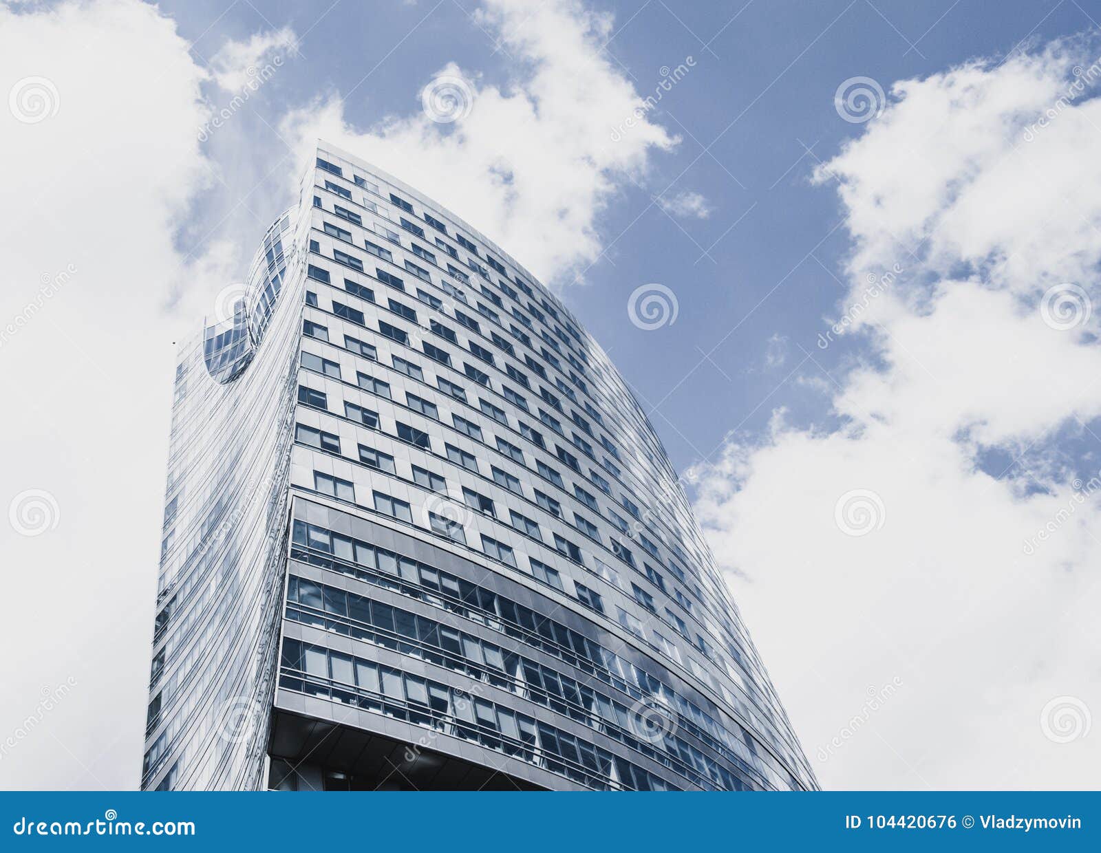 Skyscraper View from the Bottom Stock Photo - Image of city, blue ...