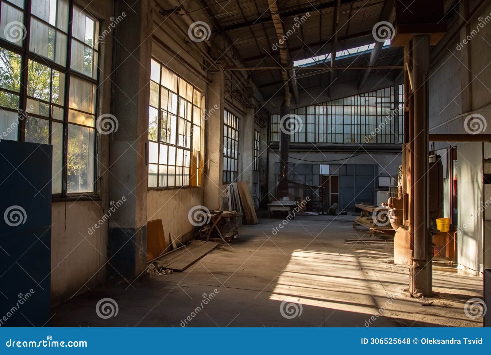Modern High Rack Distribution Warehouse Stock Photo - Image of ...