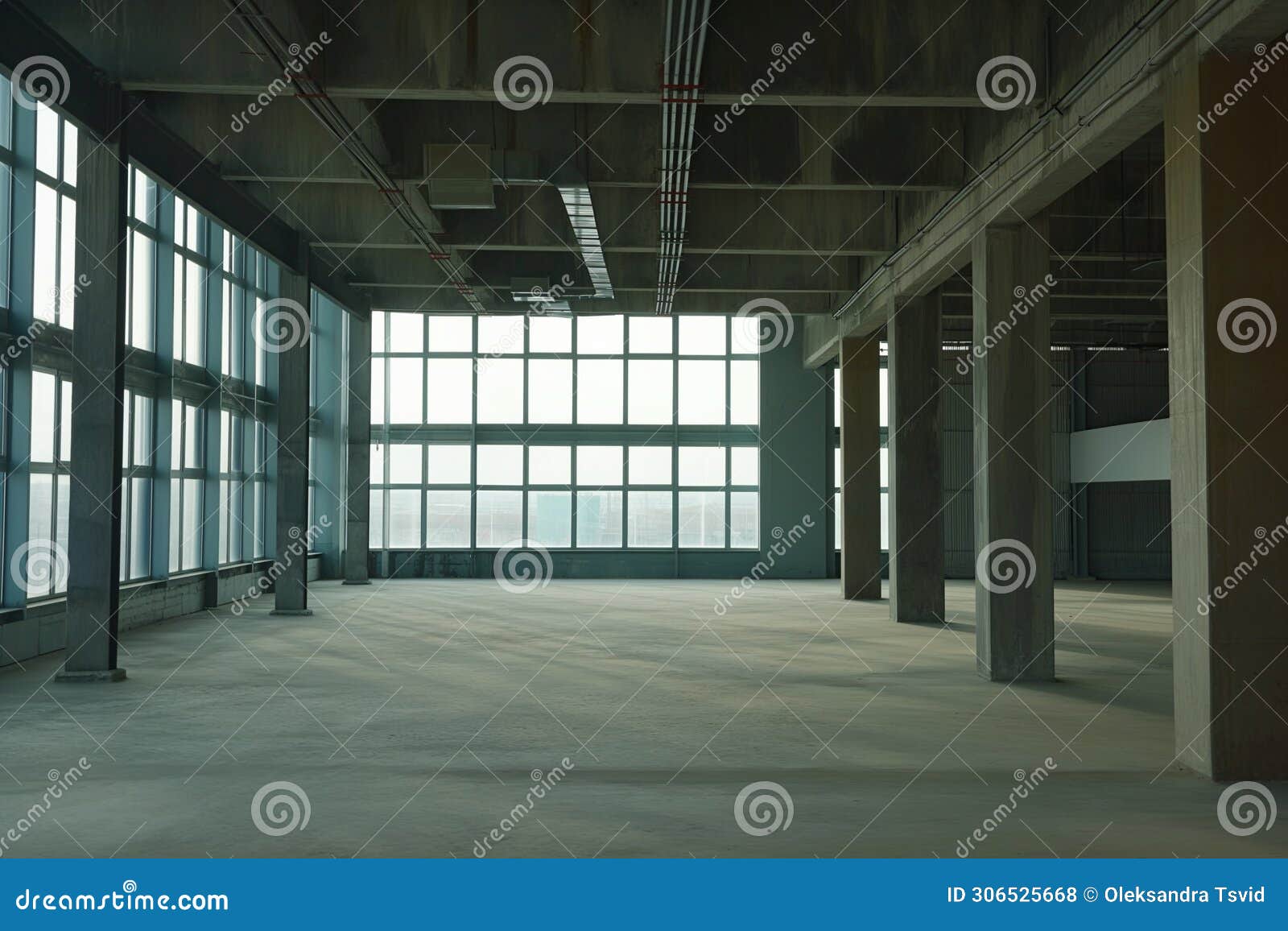 Modern High Rack Distribution Warehouse Stock Photo - Image of robotics ...