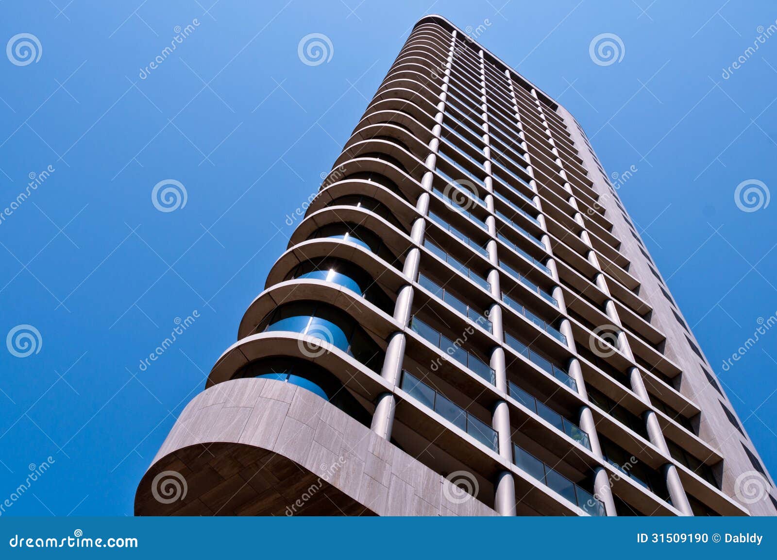 Modern High Rise Building stock photo. Image of metropolis - 31509190