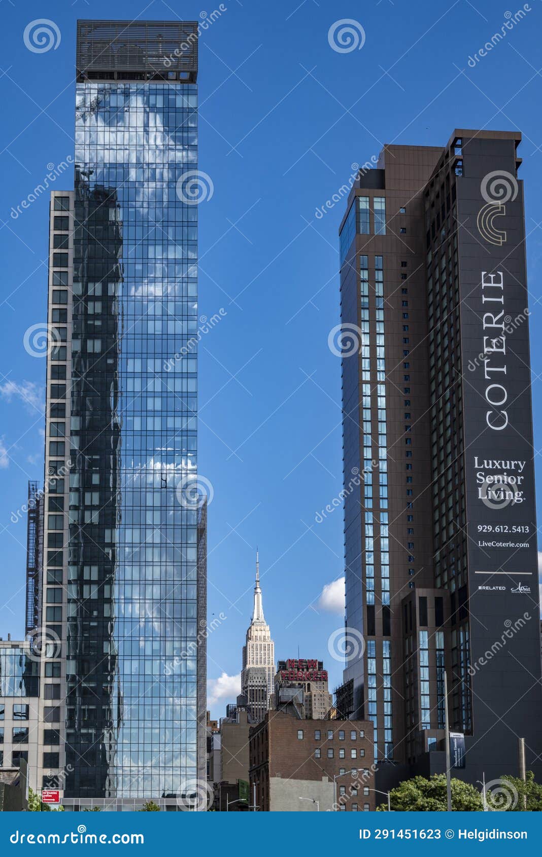 Modern High Rise Glass Building Editorial Stock Photo - Image of ...