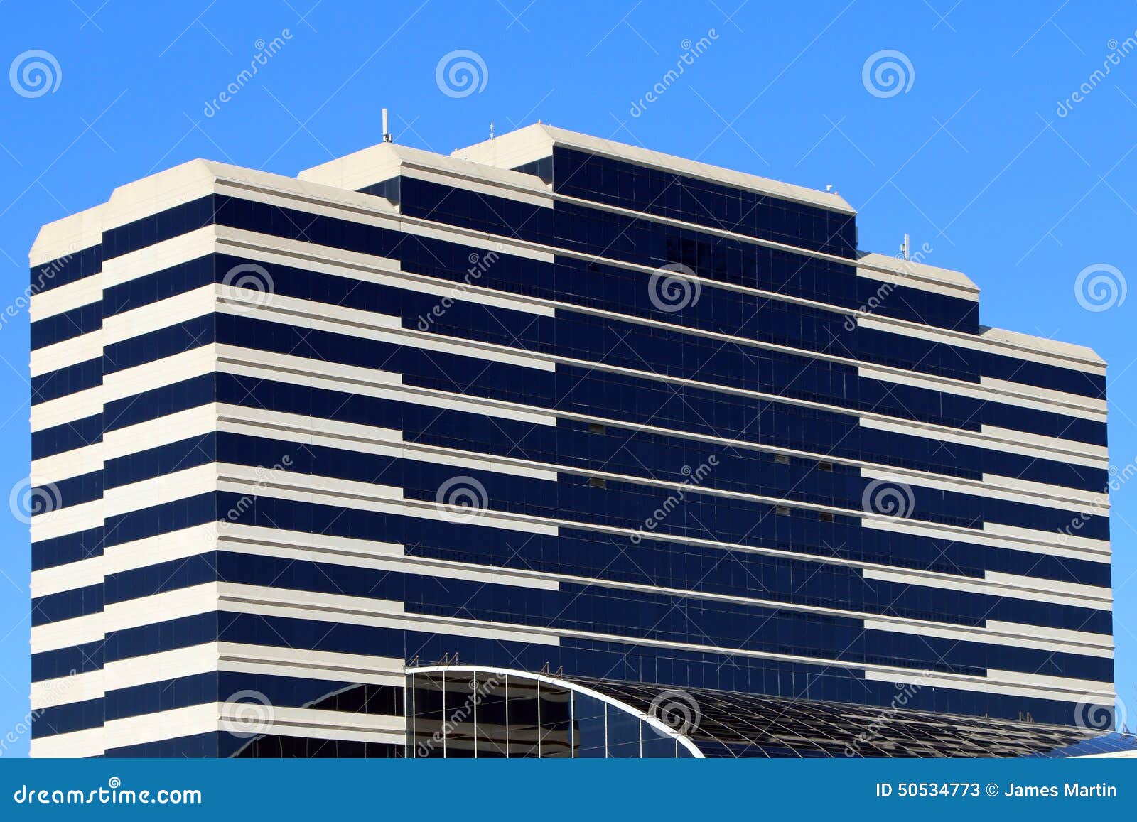 Modern High Rise Office Building Stock Image - Image of corporate ...