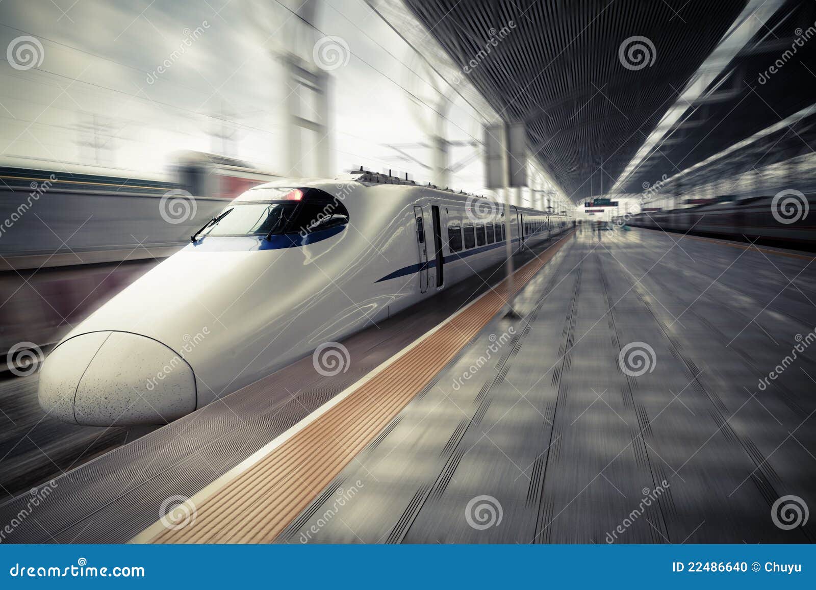 Modern High-rise Building. Beautiful Architecture. Green Elements In ...