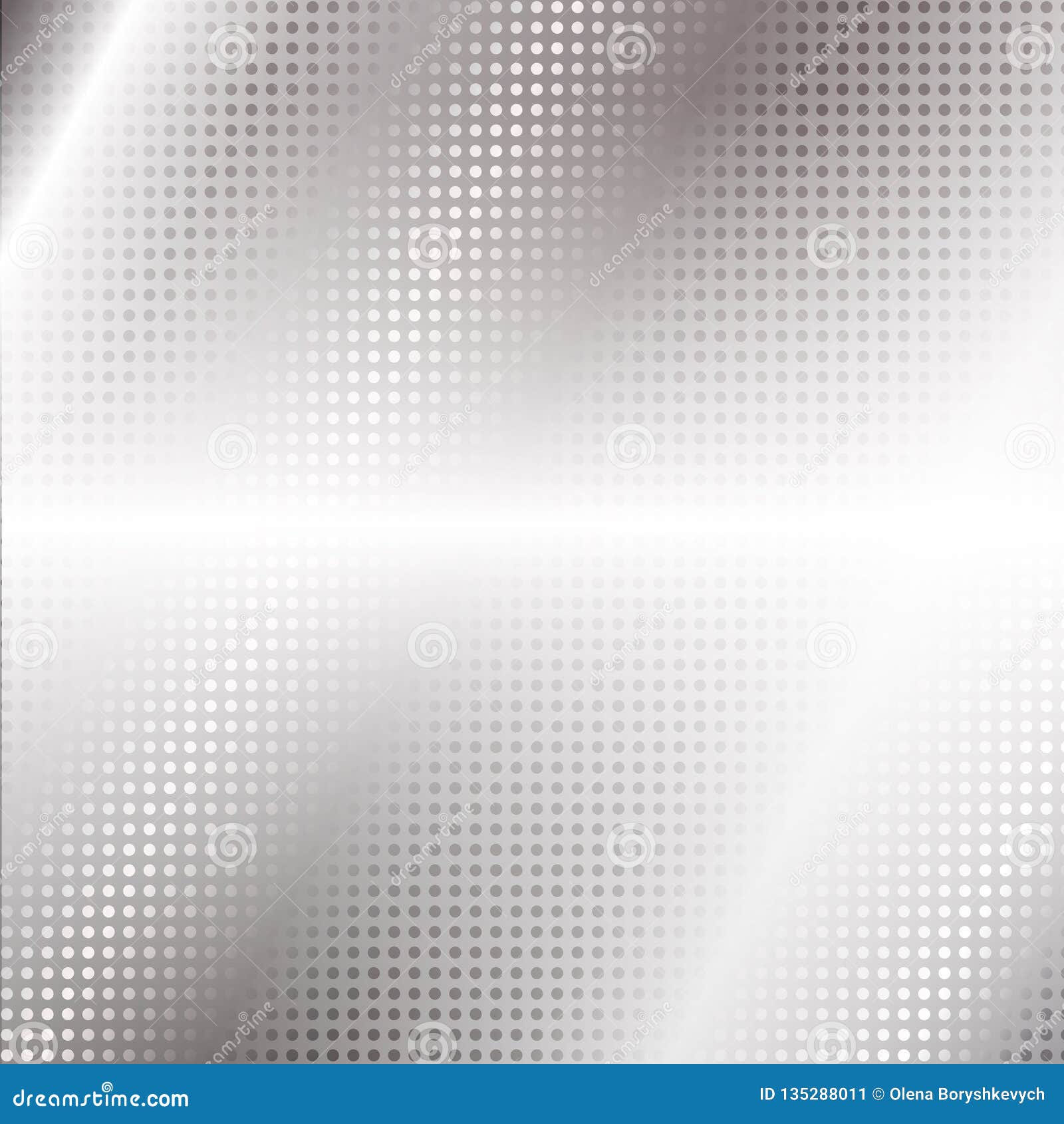 The Modern High Tech Background of Gray Dots and a Glow. Stock Vector ...