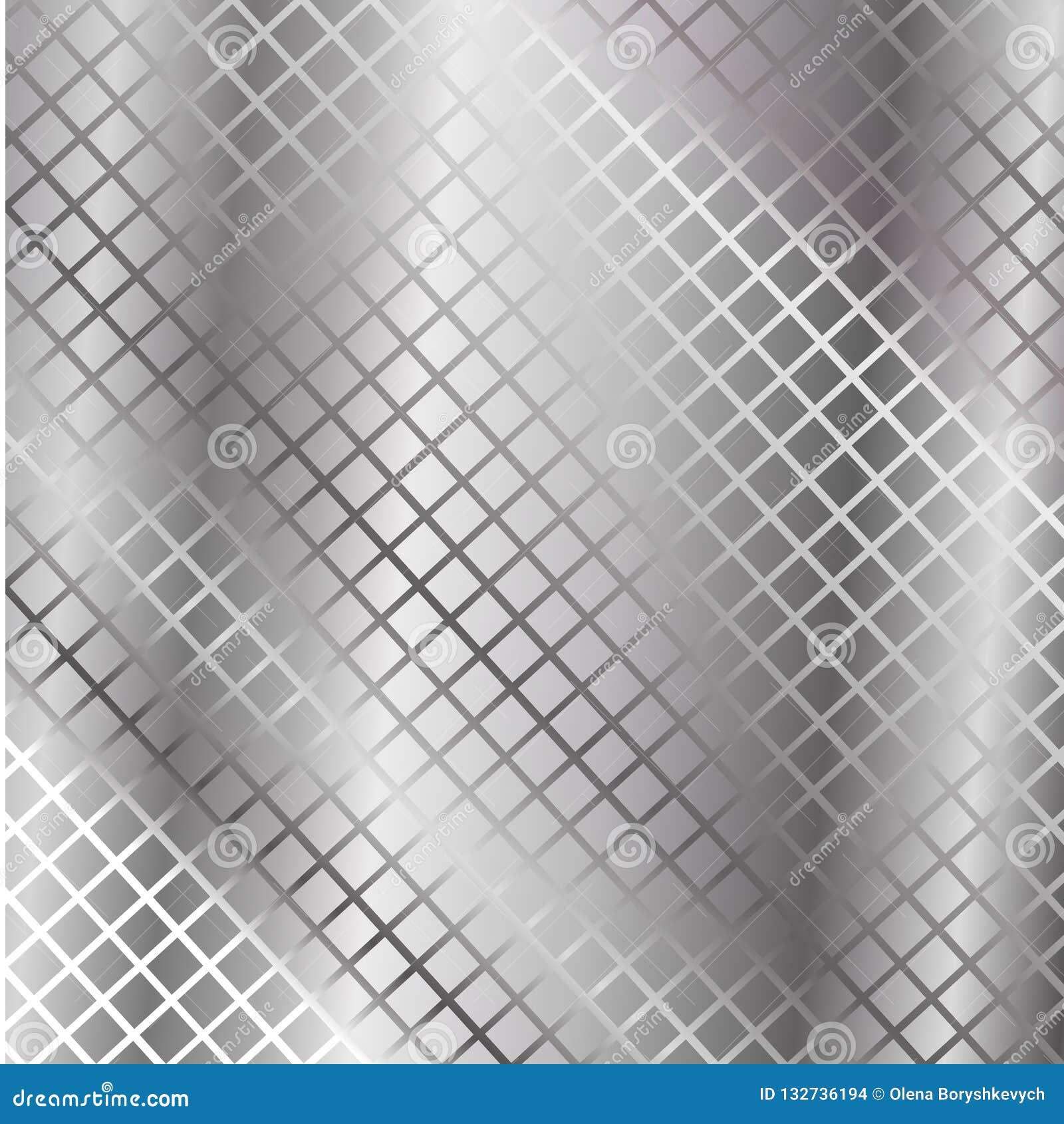 A Modern High Tech Background of Gray Squares and a Glow. Stock Vector ...