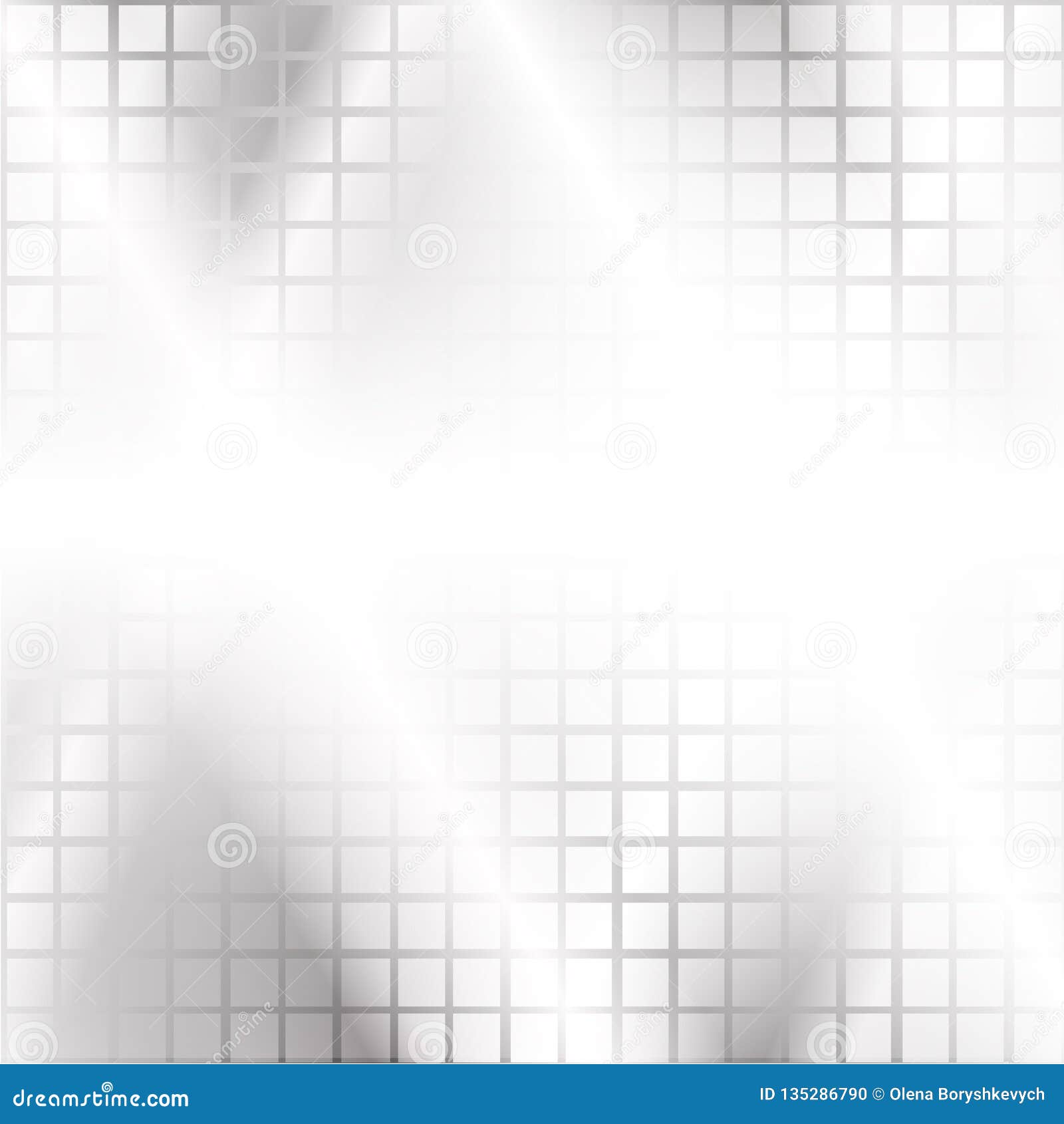 The Modern High Tech Background of Gray Squares and a Glow. Stock ...