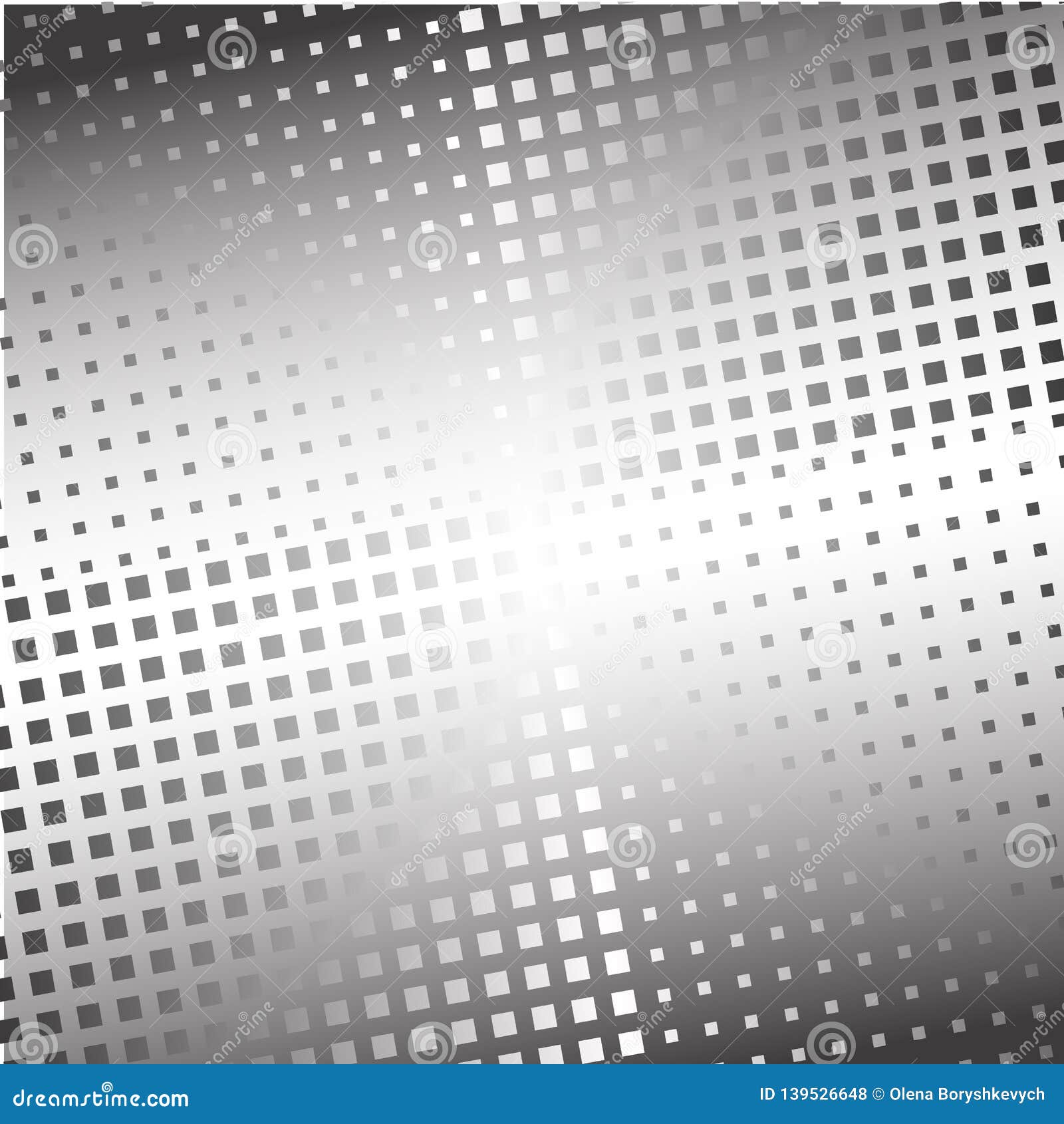 The Modern High Tech Background of Gray Squares and Glow. Stock Vector ...