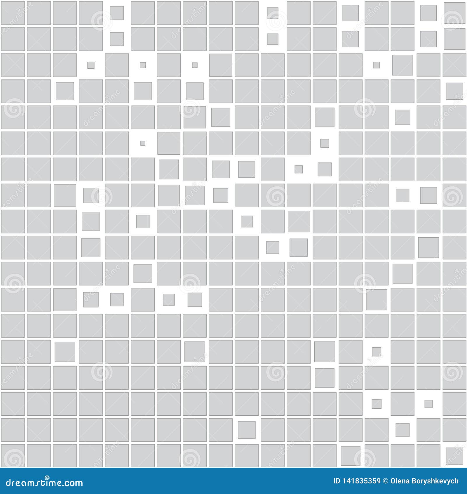 Modern High-tech Background of Gray Squares Stock Vector - Illustration ...