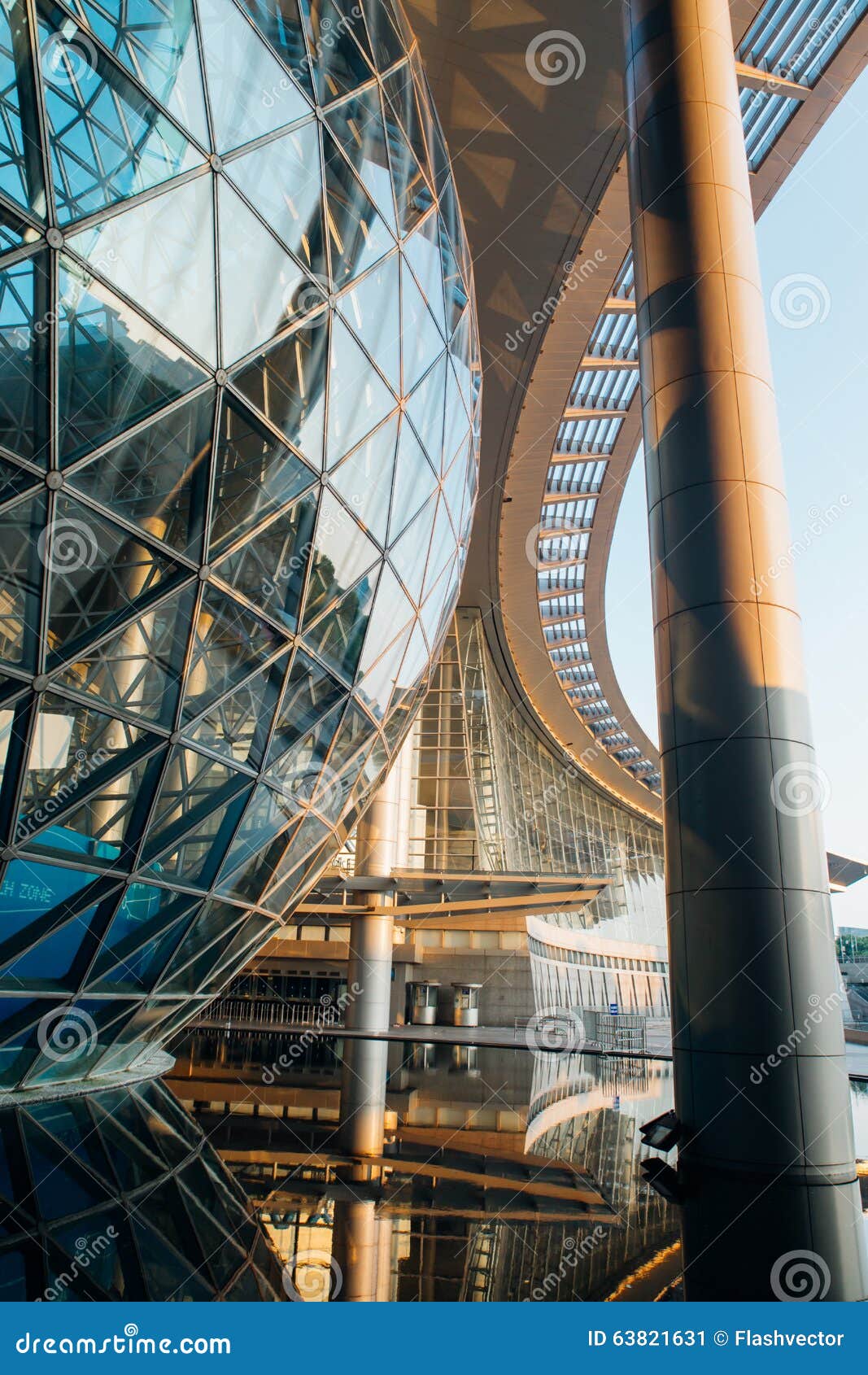 Modern High technology stock image. Image of building - 63821631