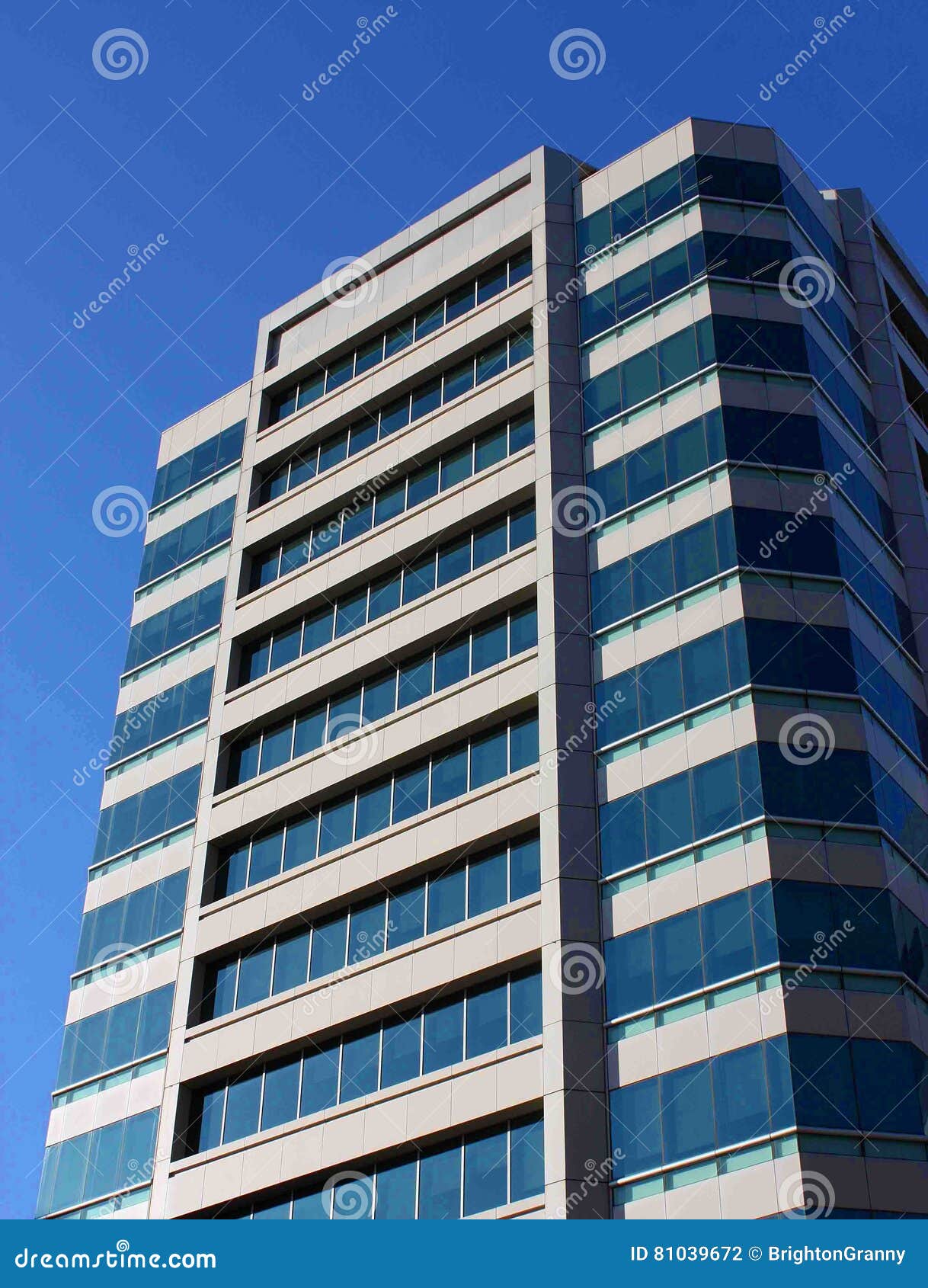 Modern highrise building stock photo. Image of city, contemporary ...