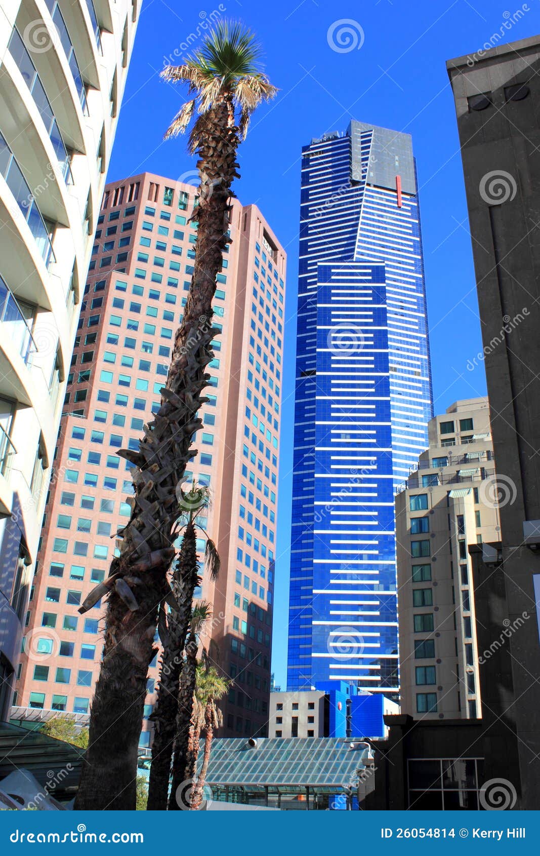 Modern highrise buildings stock photo. Image of australia - 26054814