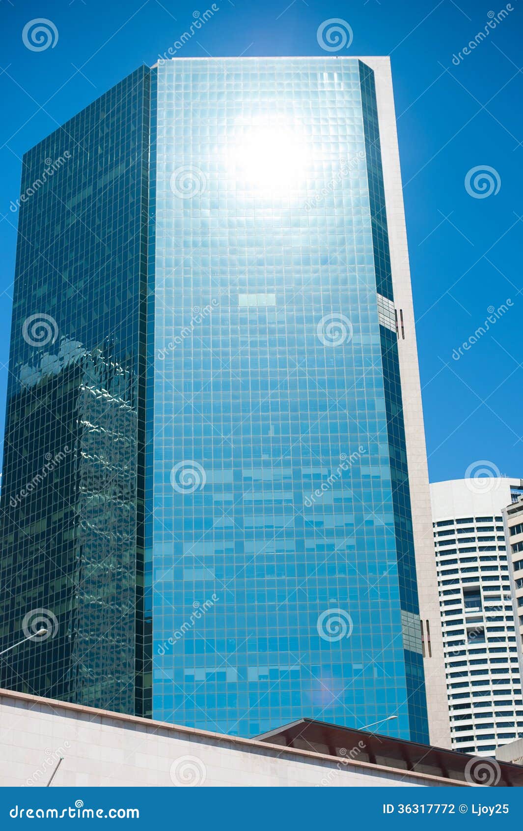 Modern Highrise in the City Stock Photo - Image of rise, nature: 36317772