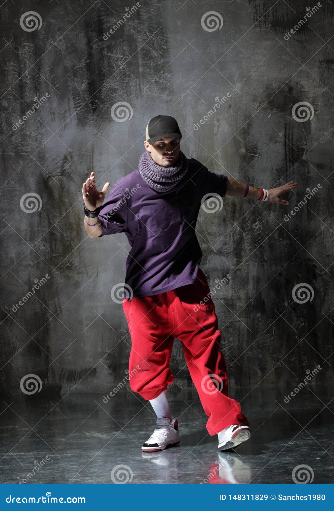 The modern hip hop dancer stock image. Image of dancing - 148311829